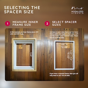 36 Sizes Flexi Paper Spacers Template for Your 4 to 12 Inches Light Box ...