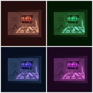 Instant Digital Download: LED Shadow Painting Template for DIY Art - Etsy