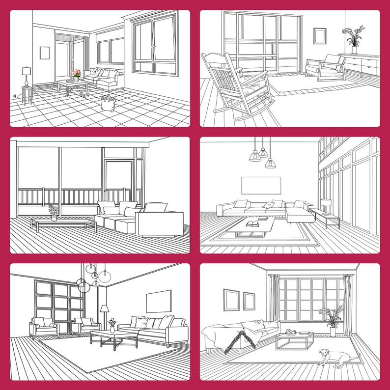 6 Printable LED Shadow Painting Template: Create Your Own - Etsy Canada