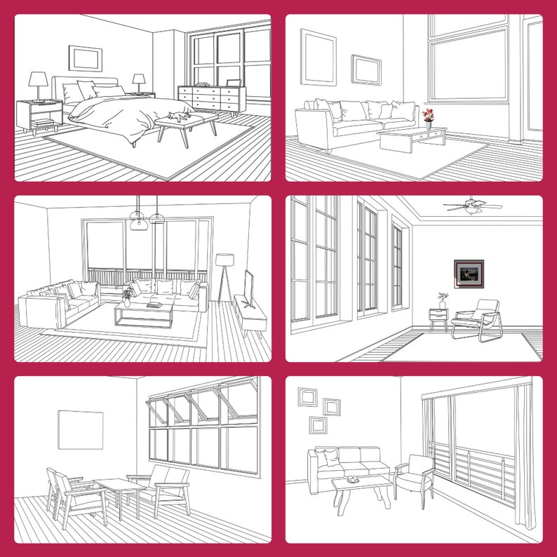 6 Printable LED Box Artwork: DIY Light Painting Template Download - Etsy