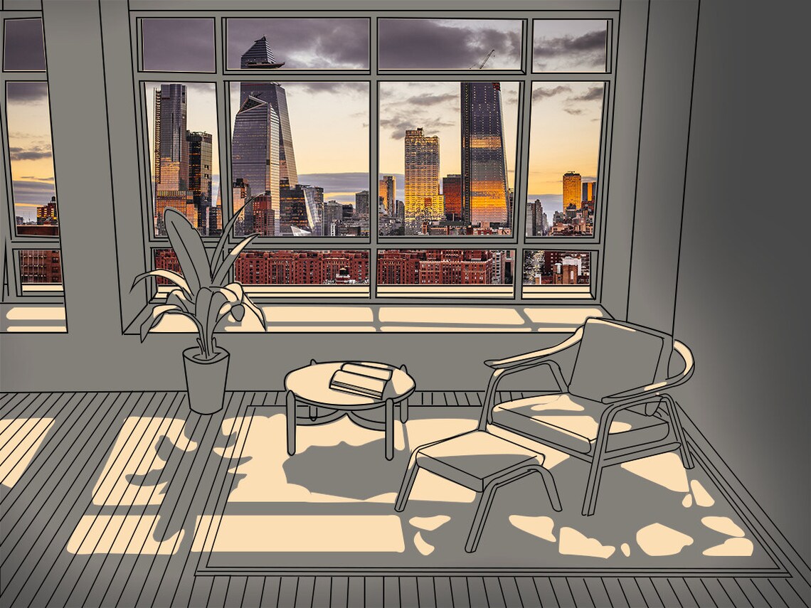 Printable LED Shadow Painting Template: Create Your Own Light - Etsy