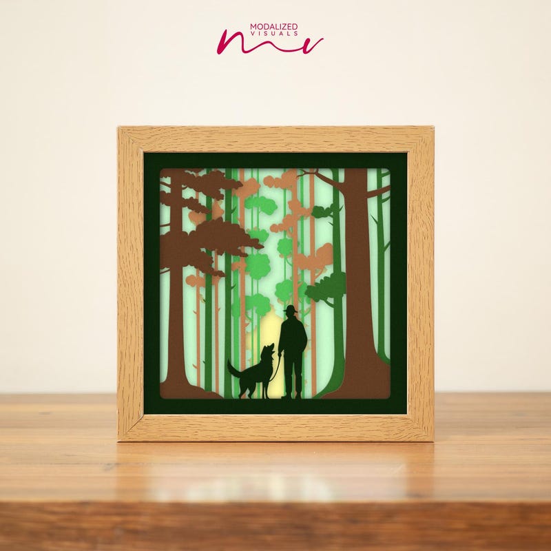 Shadow Box Card Svg - Etsy