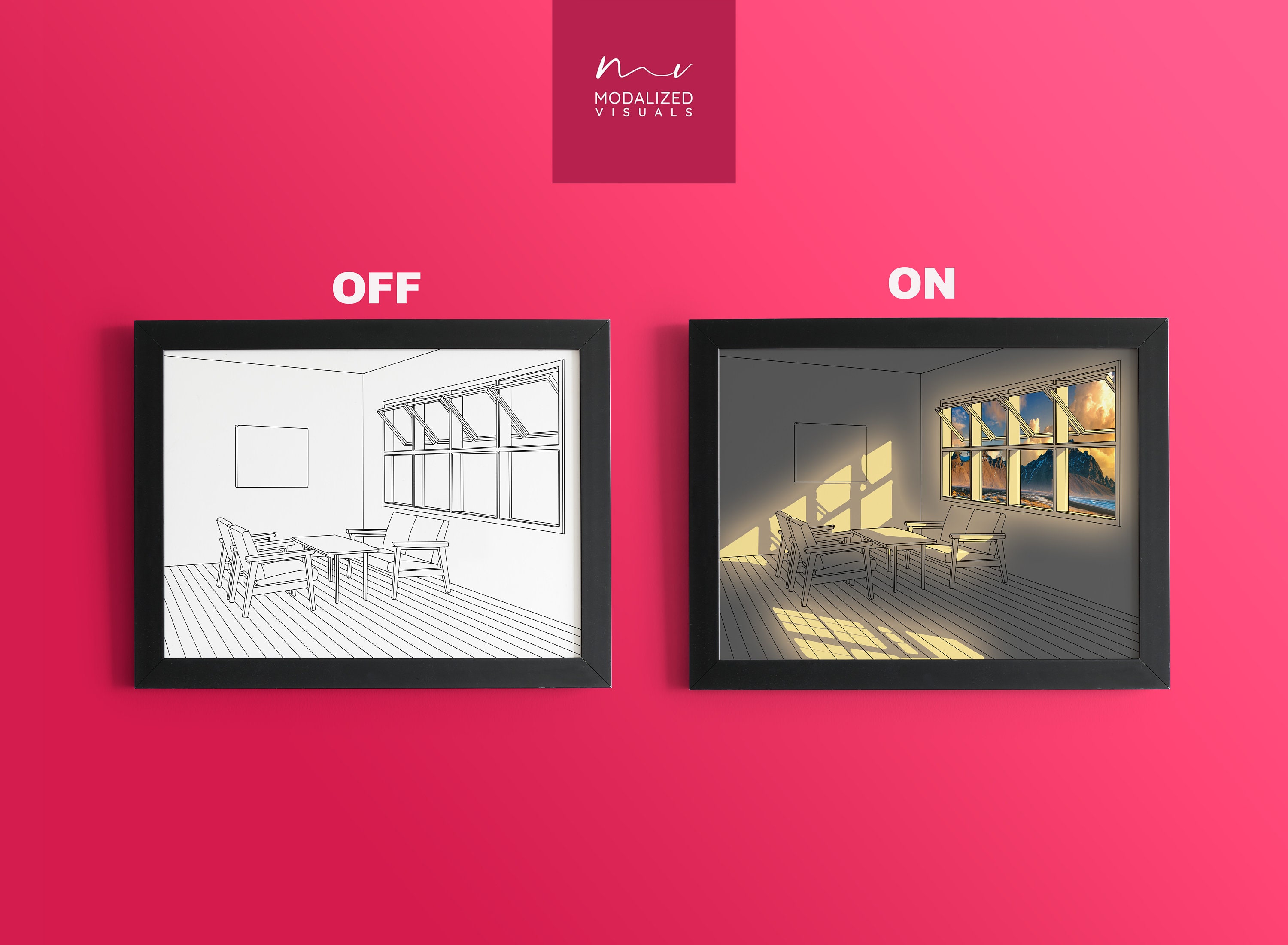 Printable LED Box Artwork: DIY Light Painting Template Download ...