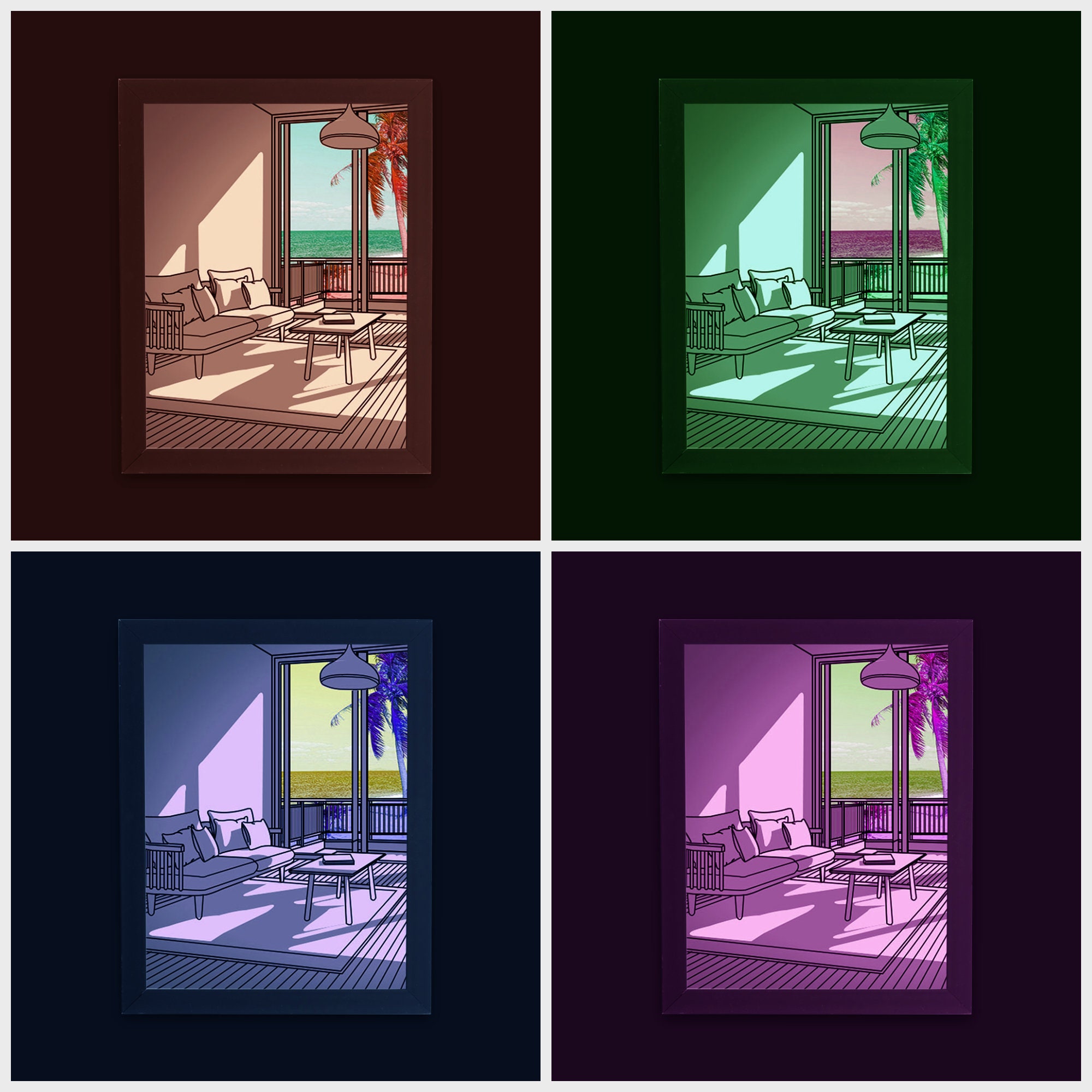 Printable LED Box Artwork: DIY Light Painting Template Download - Etsy