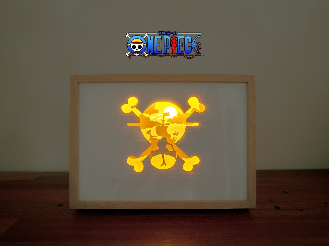 One Piece DIY Shadow Box Template Light Box Template Instant - Etsy
