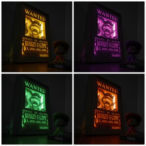 Luffy Gear 5 Shadow Box SVG Template Sun God Nika Lightbox - Etsy 日本