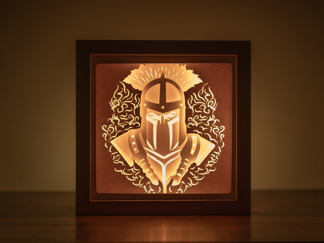 3D Spartan Paper Cut SVG Files, Great Sparta Shadowbox Template, Greek ...