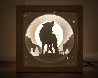 Printable LED Box Artwork: DIY Light Painting Template - Etsy