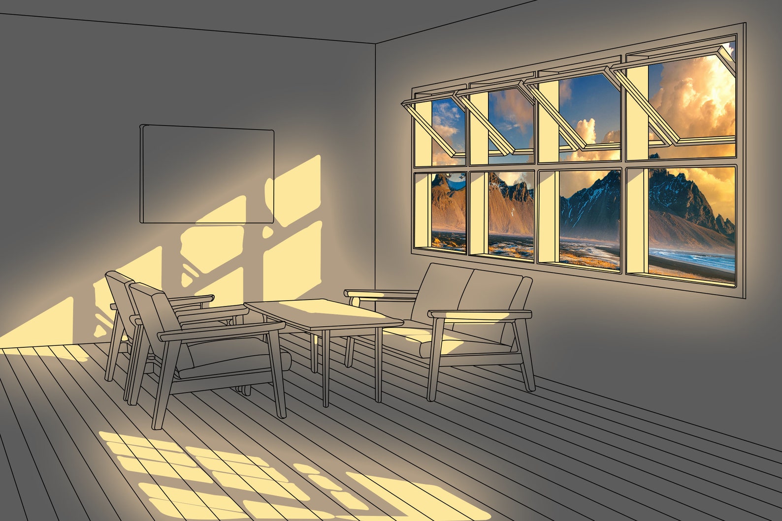 Printable LED Box Artwork: DIY Light Painting Template Download ...