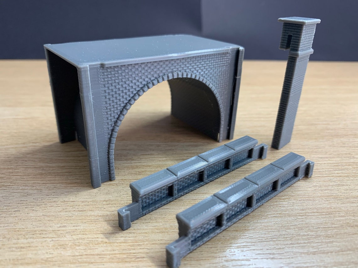 N Gauge Single Track Viaduct for Model Railways 1:148 Scale | Etsy UK