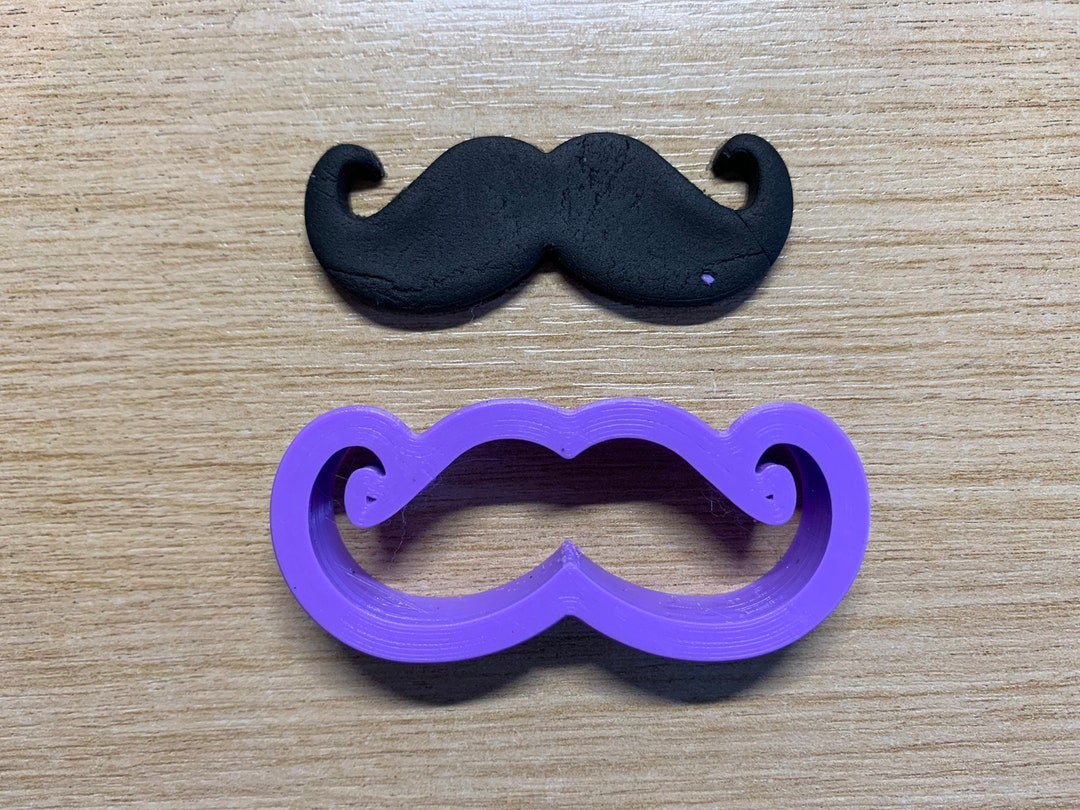Moustache Shaped Clay Cutters - 10 Sizes - Etsy