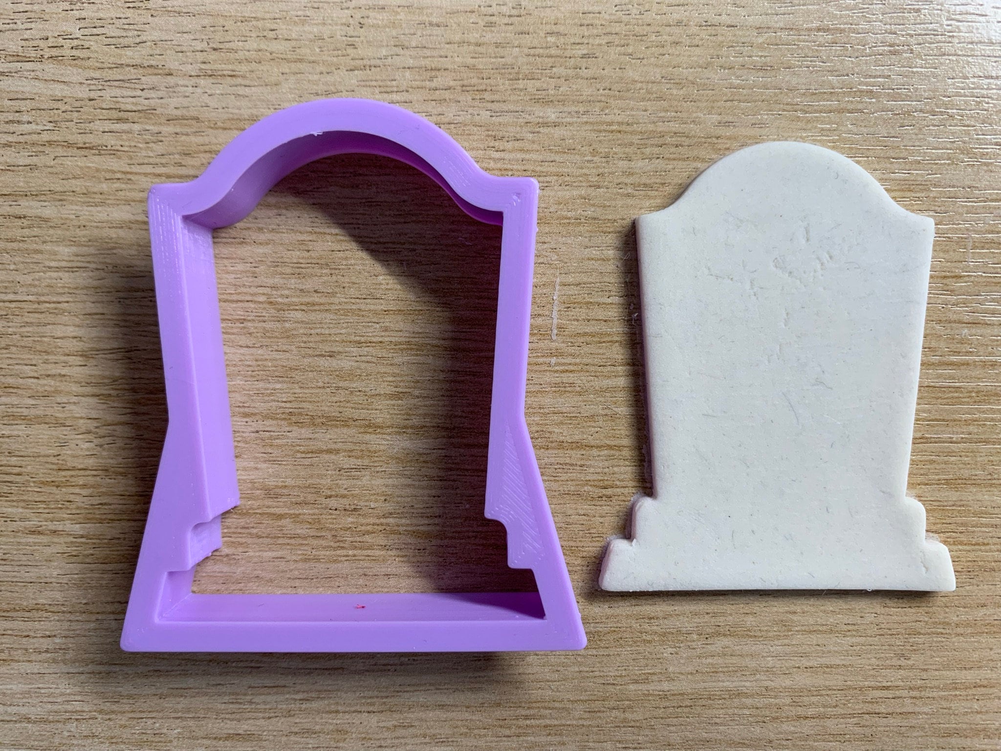 Halloween Gravestone/tombstone Polymer Clay Cutters 10 Sizes - Etsy UK