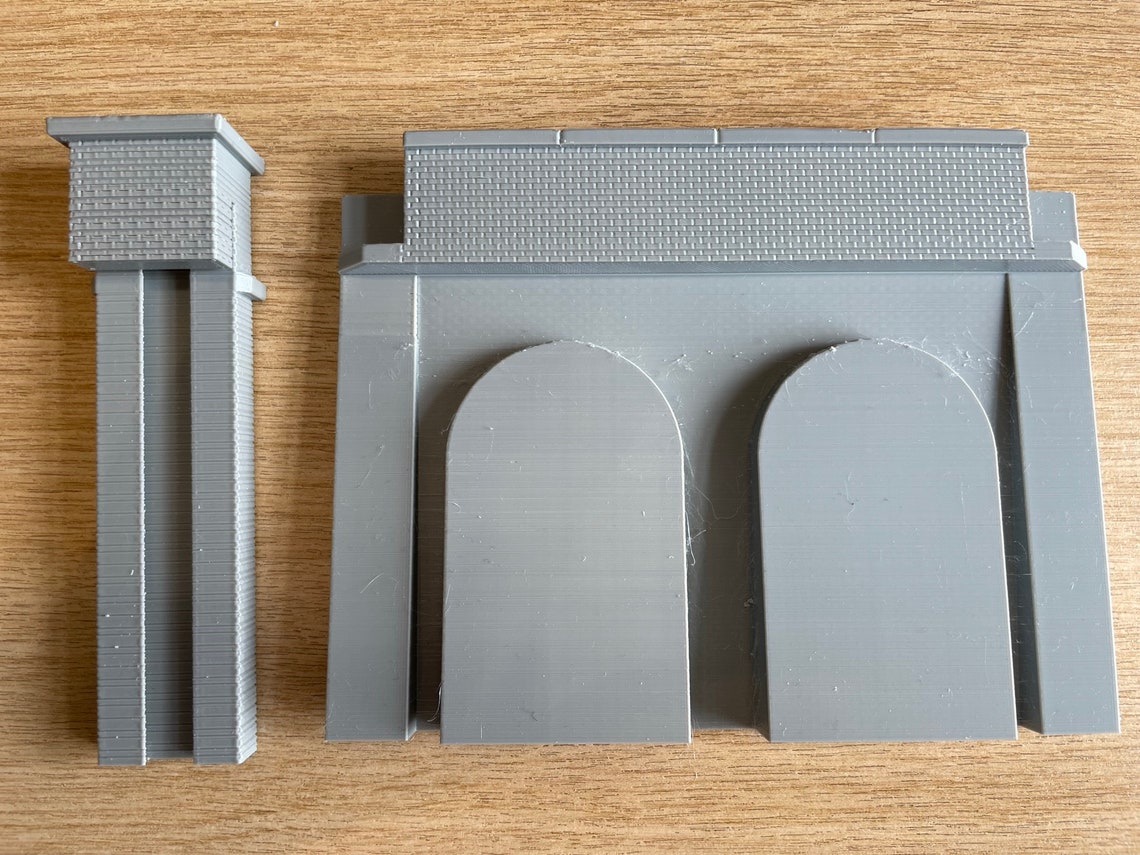 OO Gauge Retaining Walls for Model Railways - 1:76 Scale -digital ...