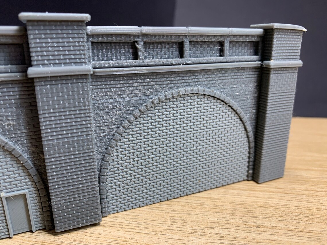 N Gauge Single Track Viaduct for Model Railways 1:148 Scale | Etsy UK