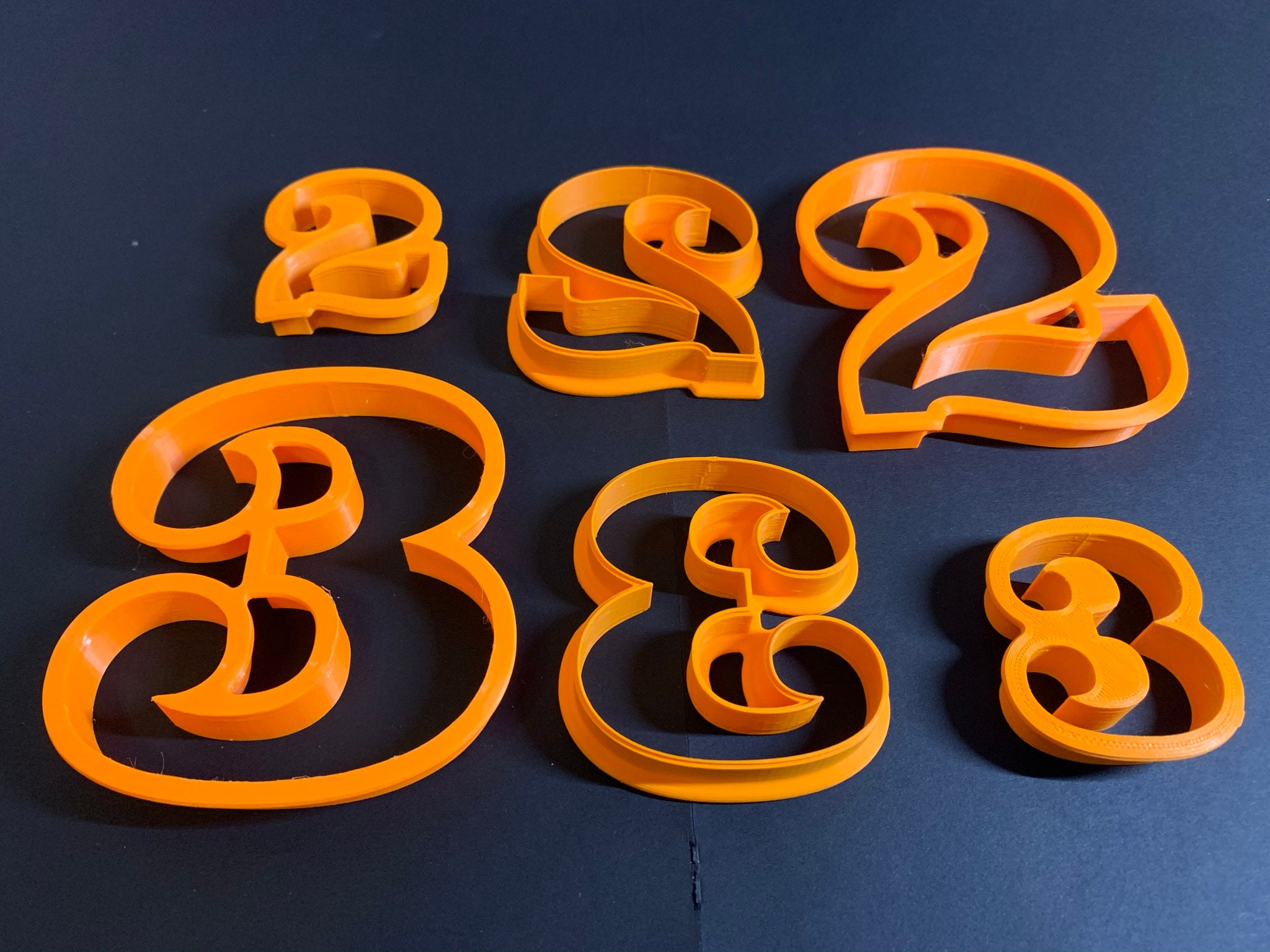 Cookie Cutter Numbers in 3 Sizes - Etsy
