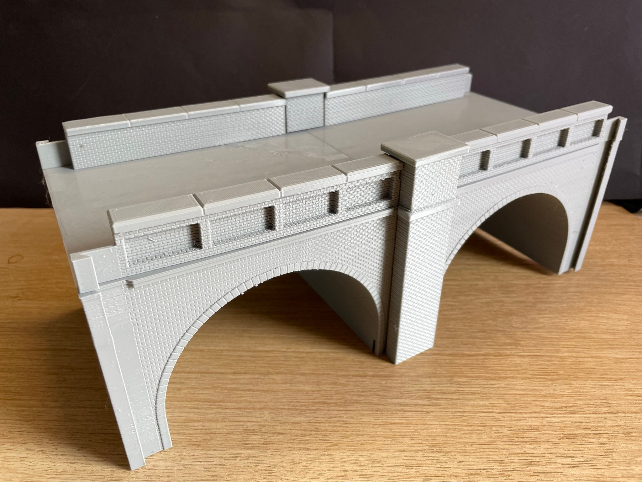 00 Gauge Twin Track Viaduct for Model Railways - 1:76 Scale - Digital ...