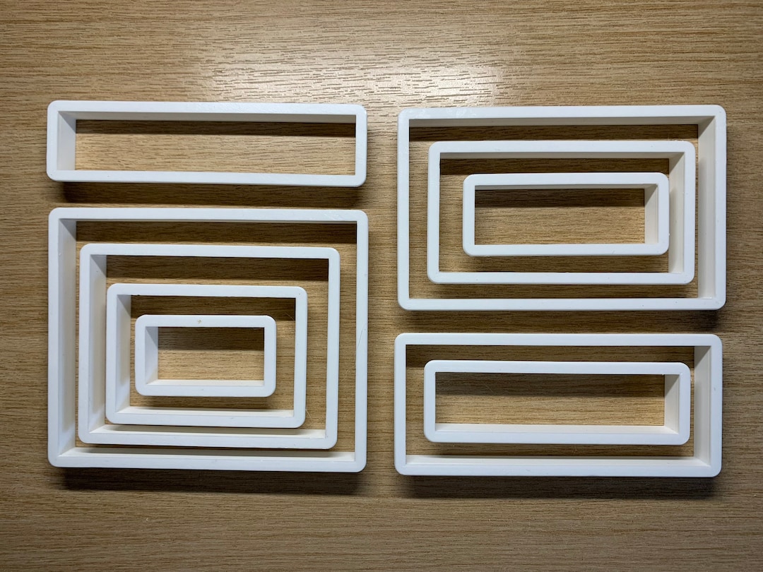 Rectangular Shaped Cookie Cutters - 10 Sizes - Etsy