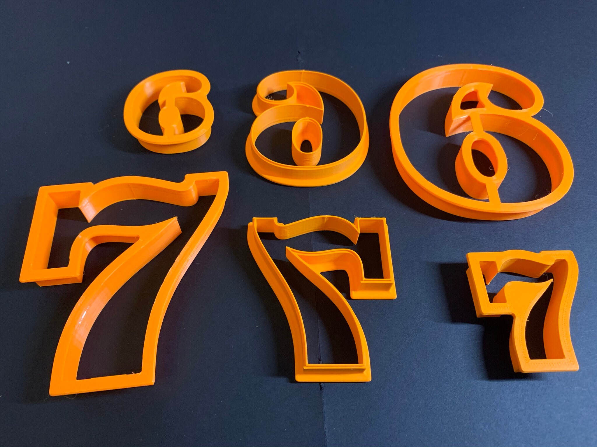 Cookie Cutter Numbers in 3 Sizes - Etsy