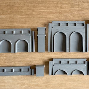 OO Gauge Retaining Walls for Model Railways - 1:76 Scale -digital ...