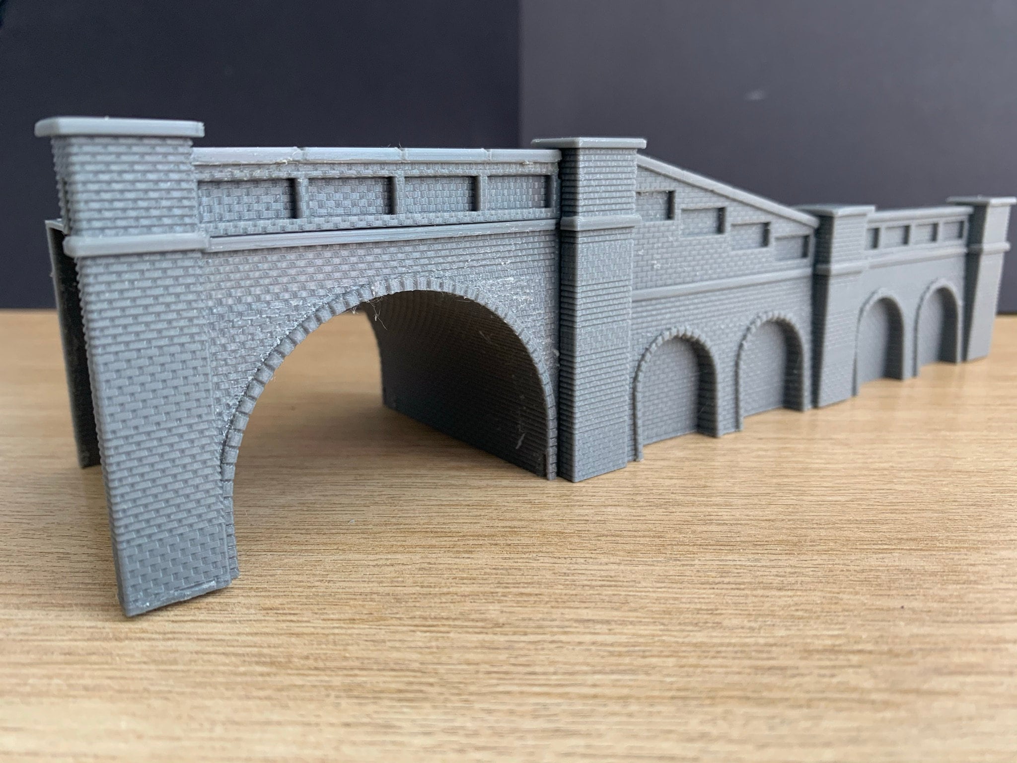 N Gauge Single Track Viaduct for Model Railways 1:148 Scale | Etsy UK