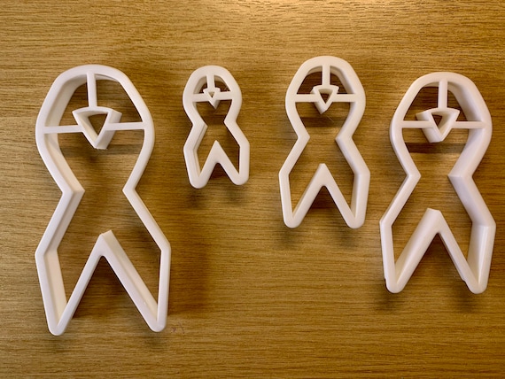 Ribbon Shaped Cookie Cutters 4 Sizes - Etsy