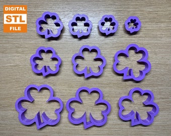 Shamrock Stl File - Etsy