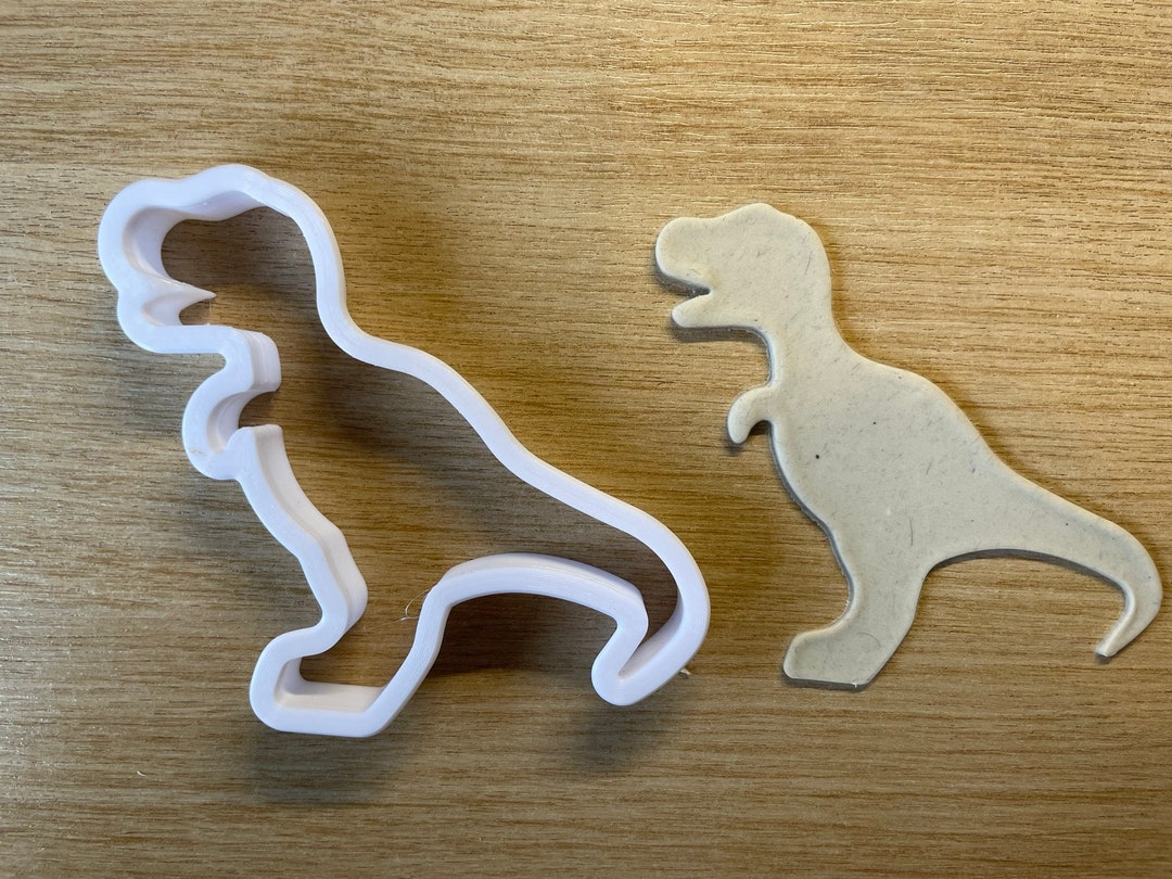 T-rex Dinosaur Cookie Cutters - 4 Sizes - Etsy