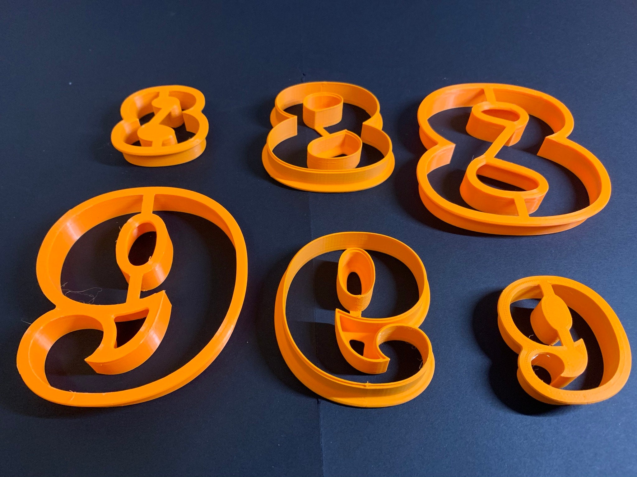 Cookie Cutter Numbers in 3 Sizes - Etsy