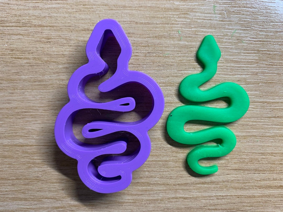 Snake Shaped Polymer Clay Cutters - 10 Size - Etsy