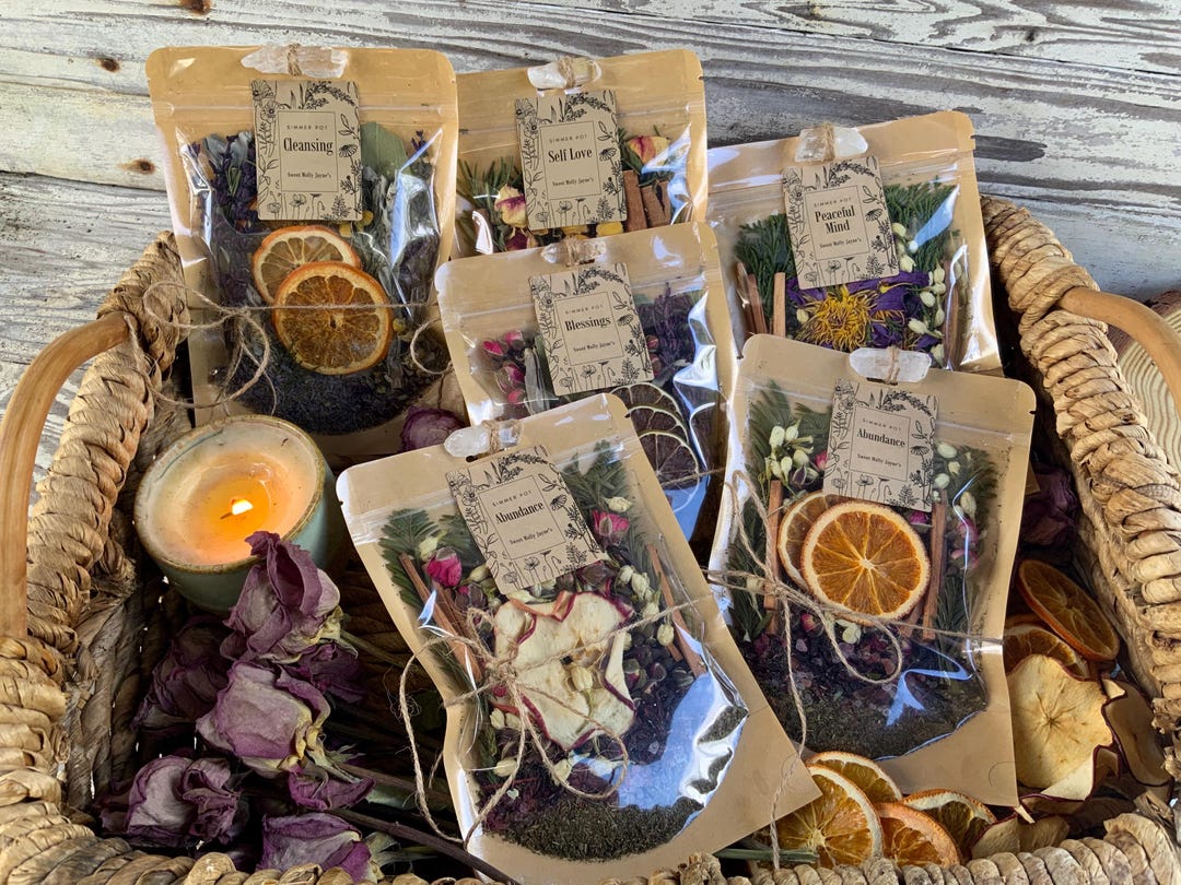 11 Oz. Ritual Reiki Infused Simmer Pots | Intention Simmer Pot ...