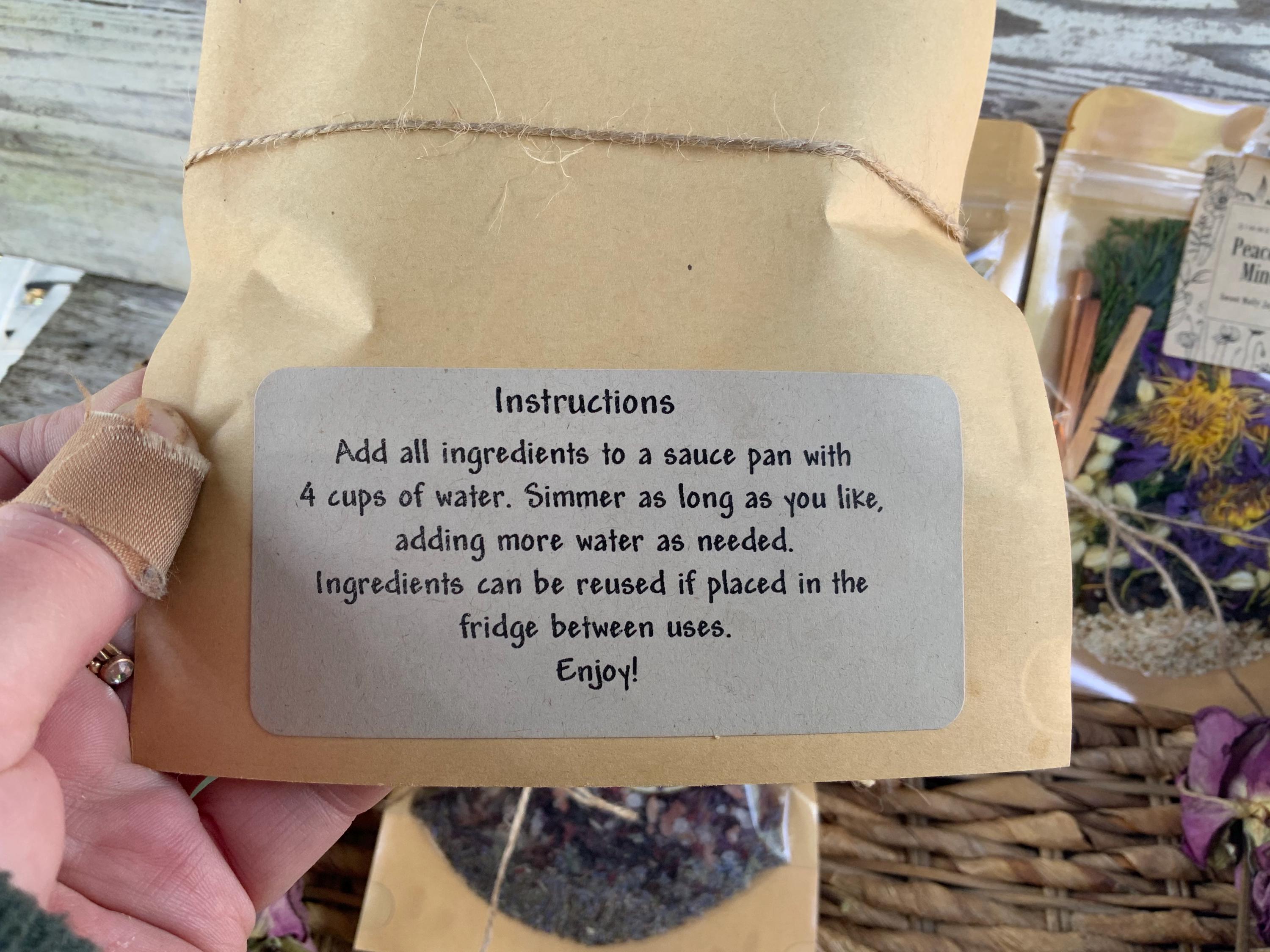 11 Oz. Ritual Reiki Infused Simmer Pots | Intention Simmer Pot ...