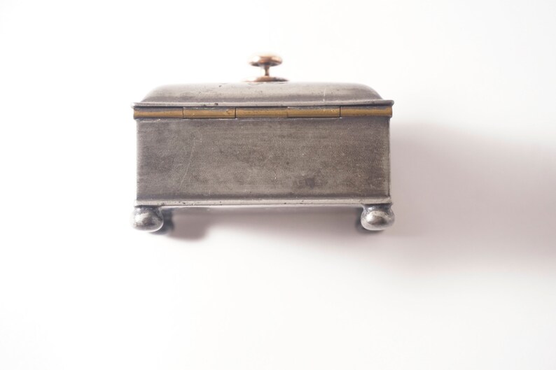 Vintage Simpson Hall Miller Tiny Jewelry Box - Etsy