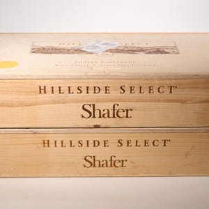 Vintage Shafer Hillside Select Empty Wood Wine Crates With Lids - Etsy
