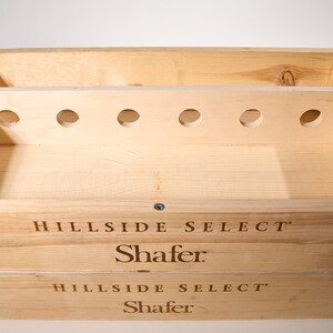 Vintage Shafer Hillside Select Empty Wood Wine Crates With Lids - Etsy