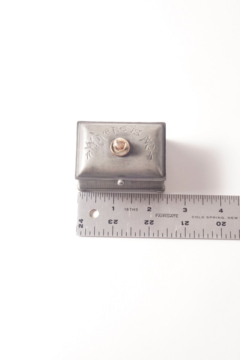 Vintage Simpson Hall Miller Tiny Jewelry Box - Etsy