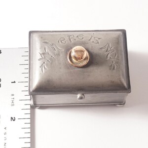 Vintage Simpson Hall Miller Tiny Jewelry Box - Etsy