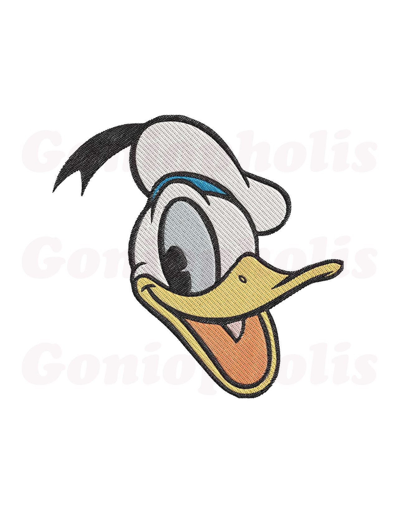 Donald Duck Drawing Face
