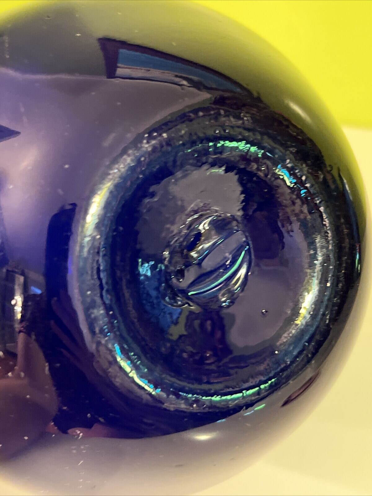 Blenko Don Shepherd Cobalt Sapphire Blue Art Glass Pill Vase 8016 ...