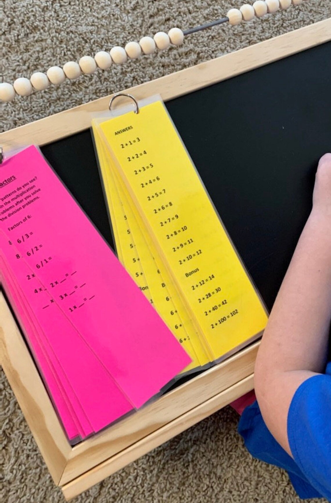 Laminated Multiplication, Math Factors, Addition and Subtraction ...