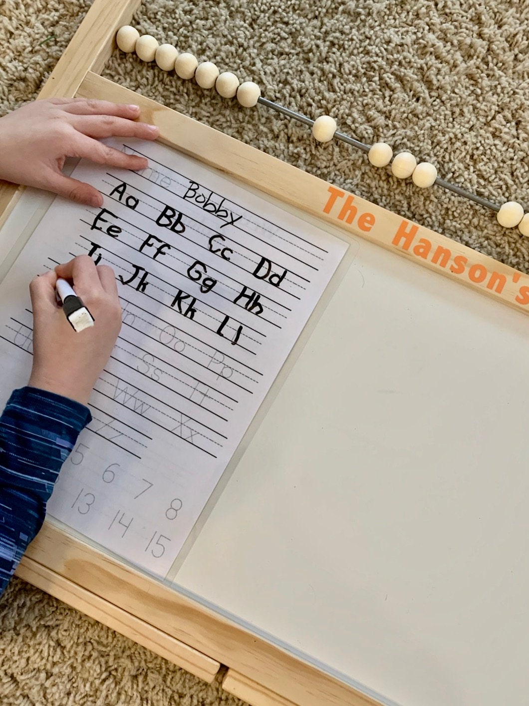 Reusable Elementary Writing, Tracing and Counting Laminated Worksheets ...