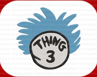 Dr Seuss Thing - Etsy