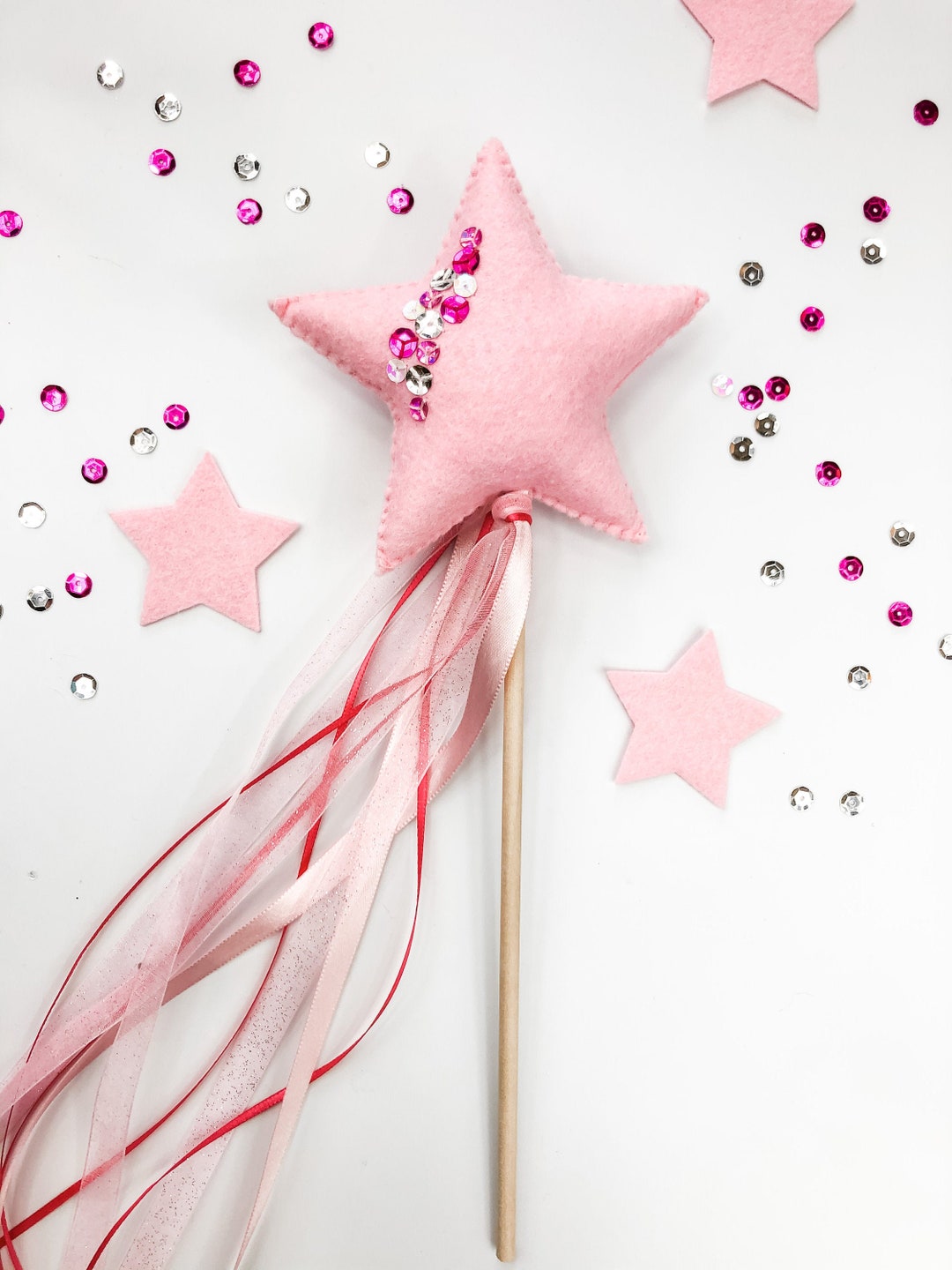 DIY Princess Wand/fairy Wand/magic Wand Kit - Etsy