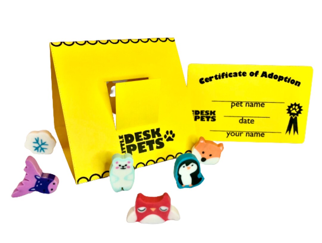 Desk Pets Set (x10) - Etsy