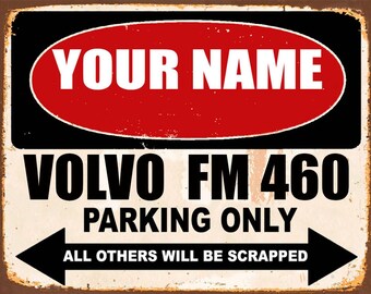 Metal Volvo Garage Sign - Etsy