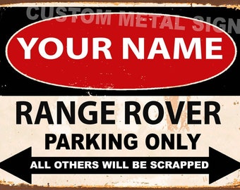Range Rover Sign - Etsy