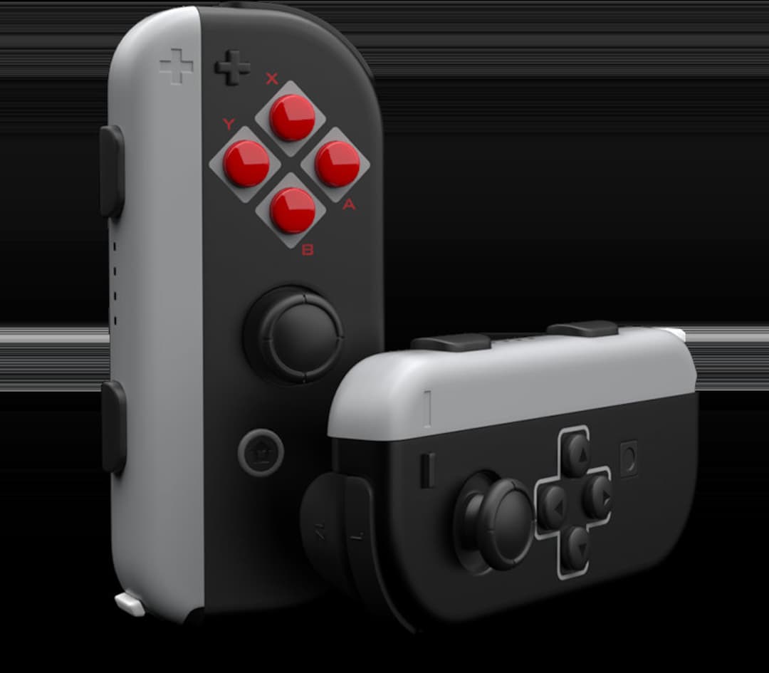 Nintendo Switch OLED 8-bit Custom Painted Joy-cons 8-bit - Etsy