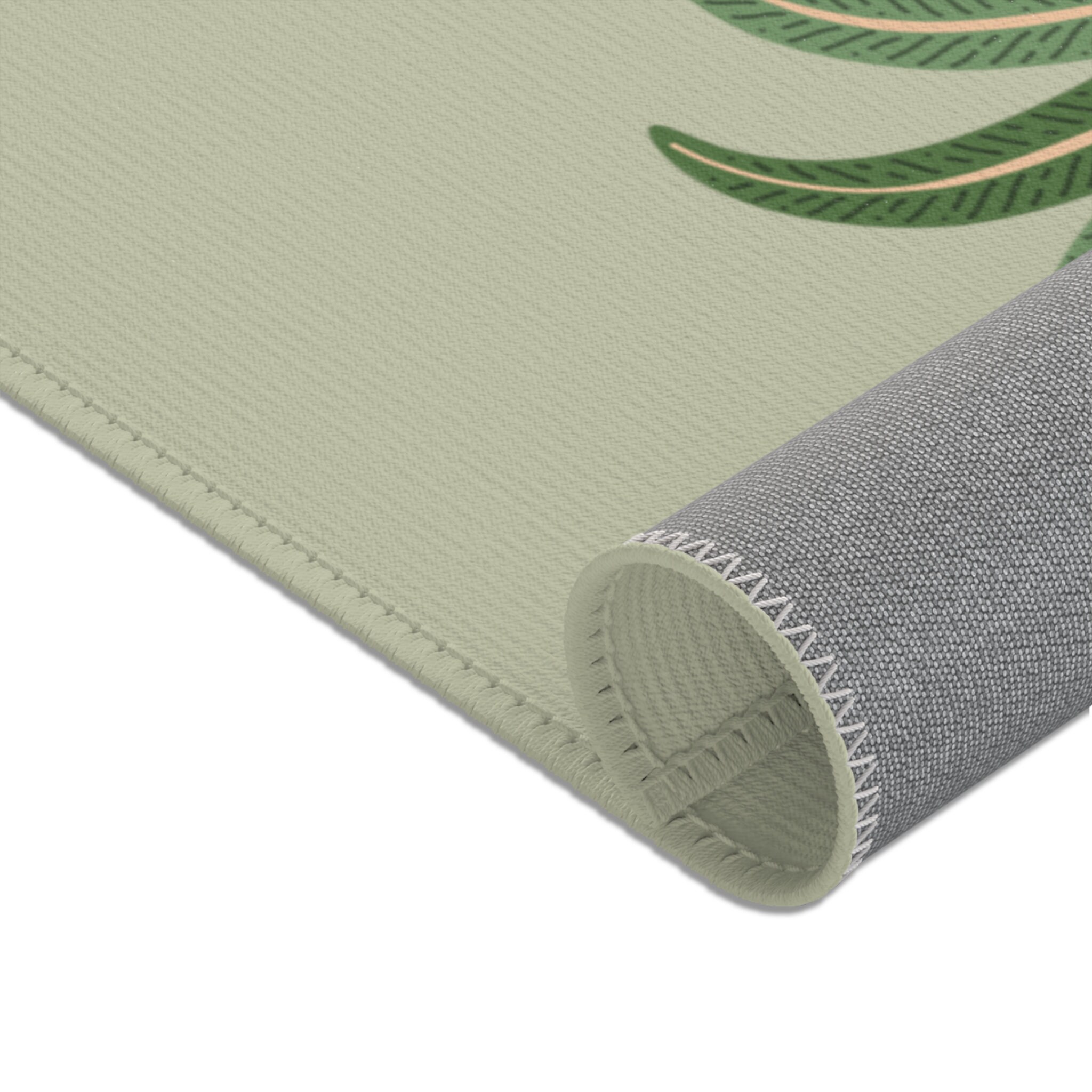 Tropical Rug, Palm Tree Monkey ,tropical Forest Scene Rug, Rainforest ...