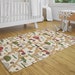 Farm Nursery Rug, Farm Nursery Decor, Farm Kids Play Rug, Farm Animals ...