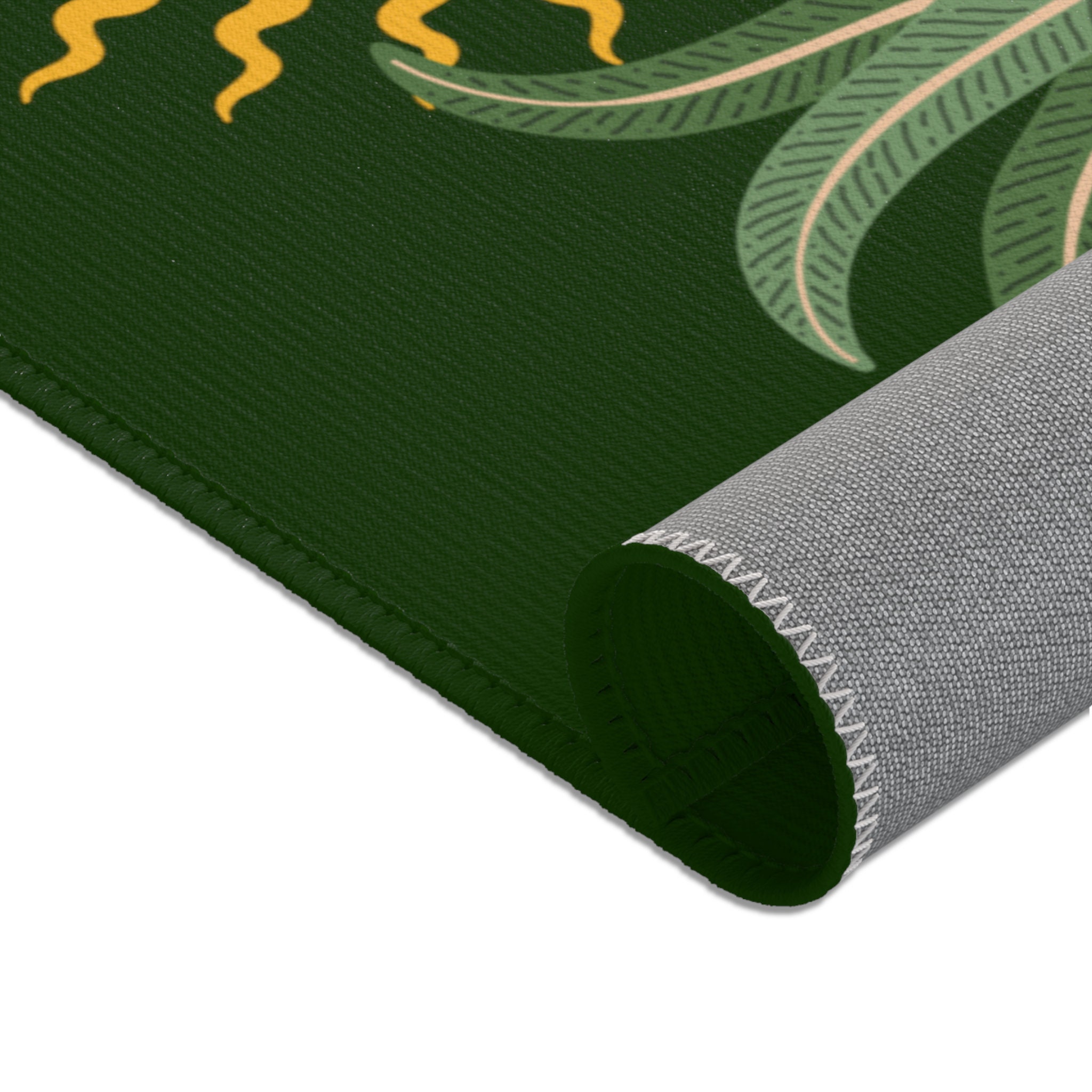 Elephant Rug, Tropical Rug, Palm Tree ,tropical Forest Scene Rug ...