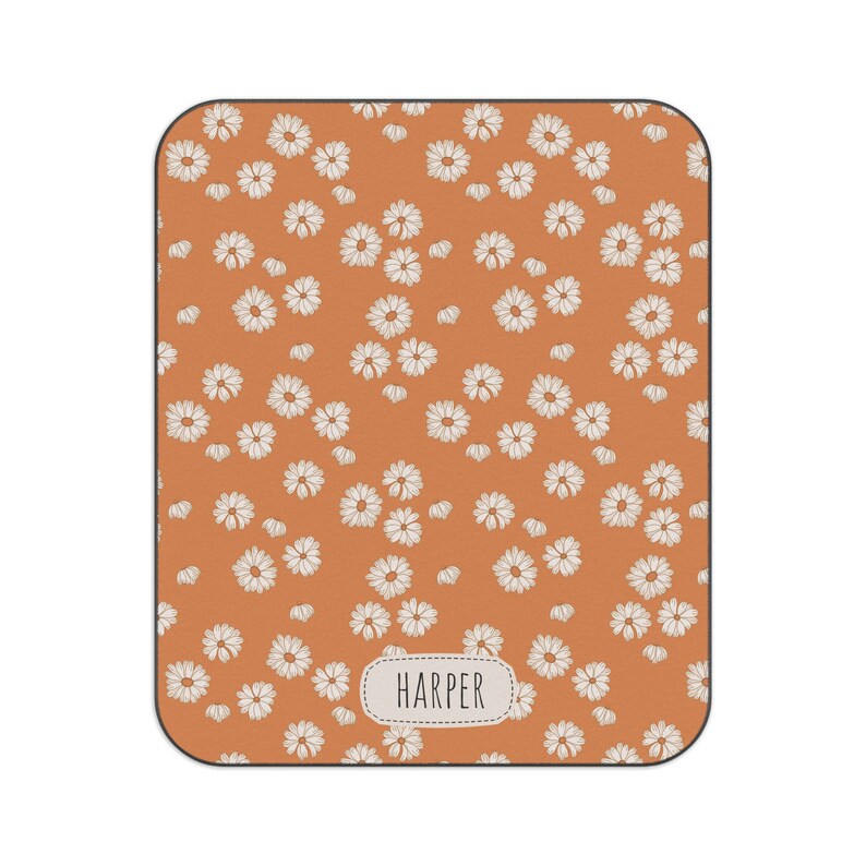 Personalized Aesthetic Boho Flower Picnic Blanket Waterproof, Daisy ...